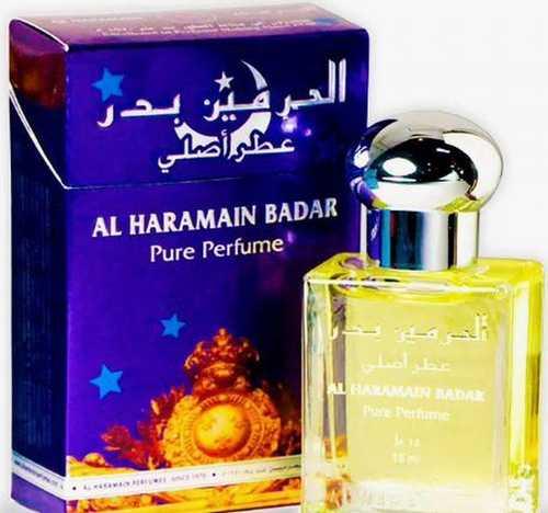 Арабские масляные духи haramain badar (15 ml) / ба