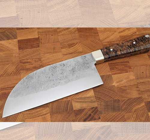 Сербский нож малый сталь кованая 95х18 цельнометал