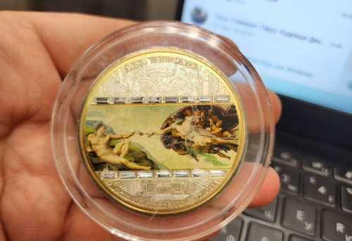 Монета серебро ARS Vaticano "Острова Кука"