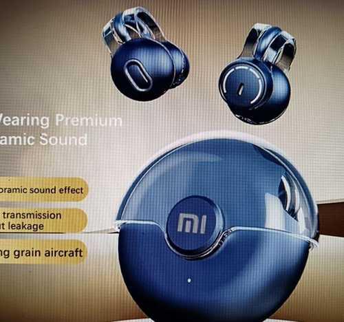 Xiaomi S36 OWS Earbuds чёрные новые