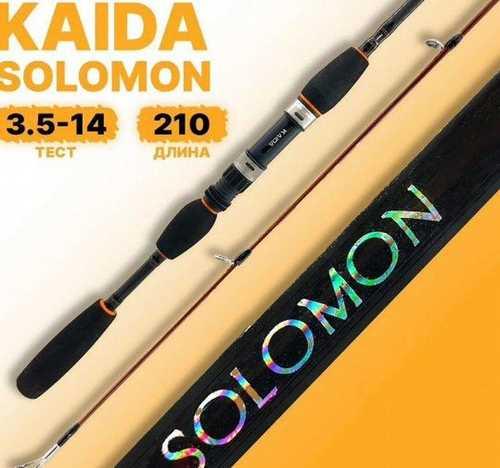 Спиннинг Kaida Solomon 3.5гр.- 14гр. 210см   чехол