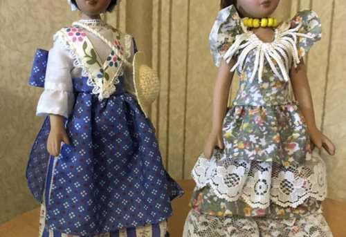 Куклы фарфоровые коллекционная
