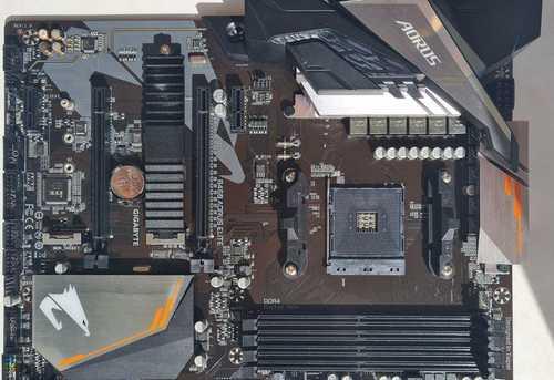 Gigabyte B450 Aorus Elite сокет AM4