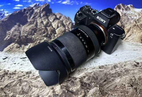 Зеркальный фотоаппарат sony 7 ii + объектив 24-240