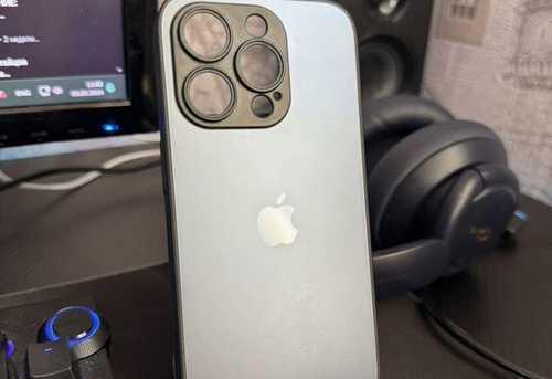 Стеклянный чехол iPhone 15 Pro MagSafe