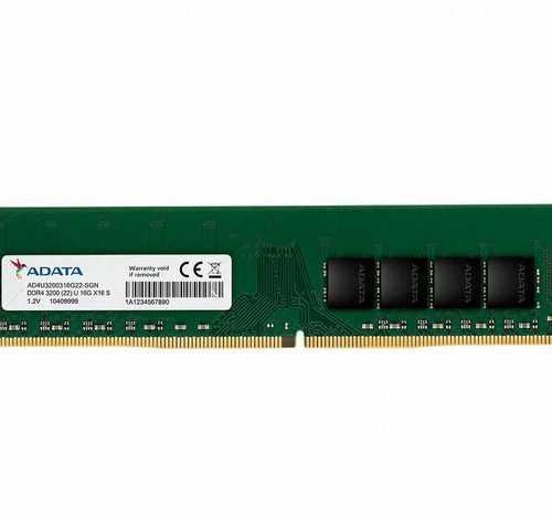 Память оперативная DDR4 8Gb Adata 3200MHz CL22 (AD