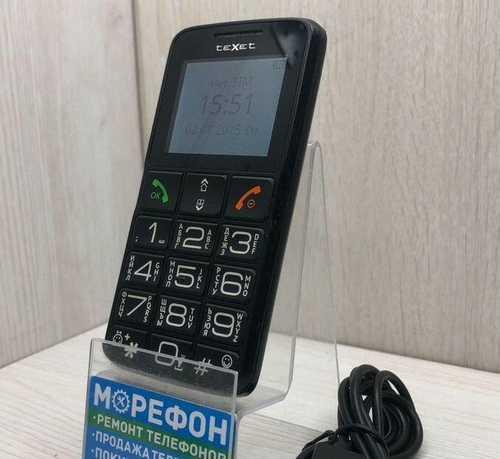С) Телефон Texet TM-B112 (черный) (B)