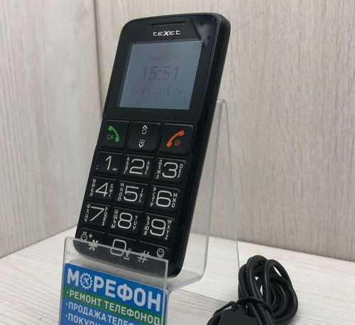 С) Телефон Texet TM-B112 (черный) (B)