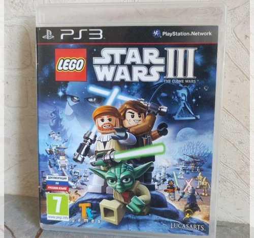 Игра Lego Star Wars 3 The Clone Wars PS3