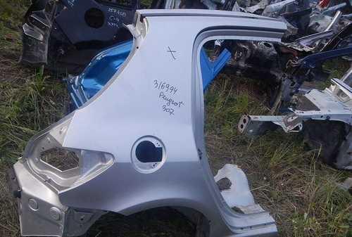 Крыло заднее правое, Peugeot (Пежо) -307 (01-07)