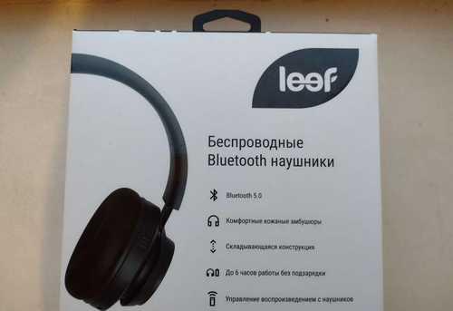 Bluetooth наушники leef(новые)