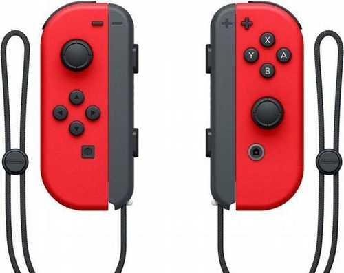 Набор контроллеров Joy-Con красные (mario) Б/У