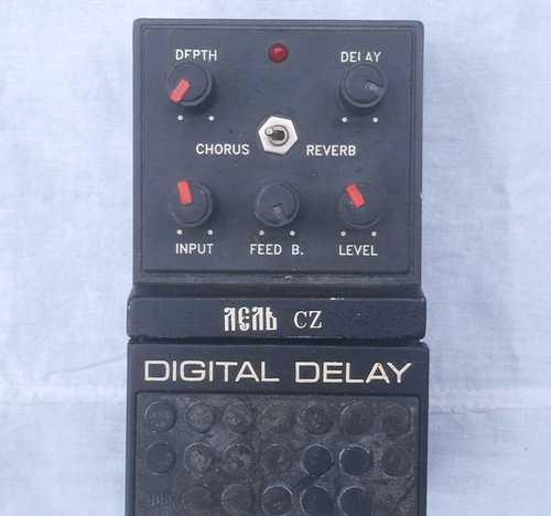 Гитарная педаль лель CZ Digital Delay (СССР)