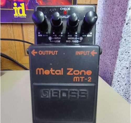 Гитарная педаль Boss Metal Zone MT-2