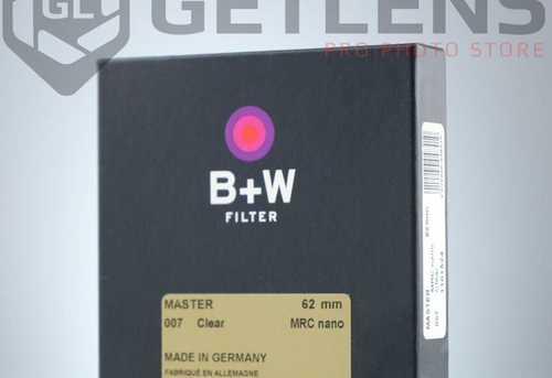 B+W 007 MRC Nano Clear Filter (62mm) (1101524)