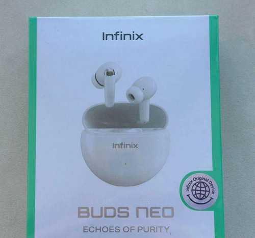 Беспроводные наушники infinix buds neo