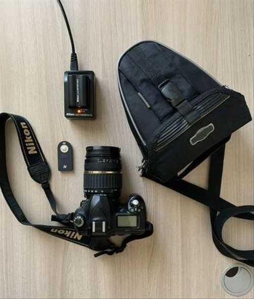 Фотоаппарат Nikon D50 + объектив Tamron AF 18-200m