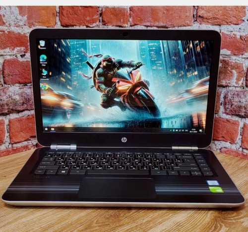 940MX FullHD13" SSD240 i5 Игровой Ноутбук Hp