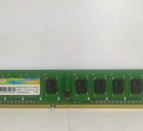 Оперативная память Silicon Power DDR3 2048/10600