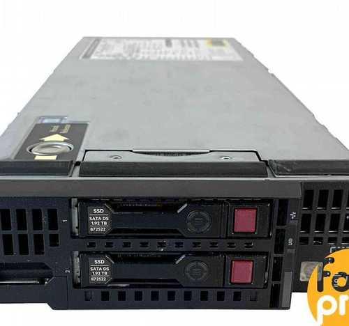 Лезвие HP BL460c Gen10 2x4108Silv 256GB, P204