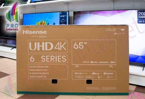 Смарт тв Телевизор Hisense 65A6K в рассрочку