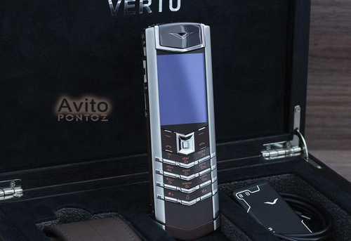 Vertu Signature S Design Steel Brown