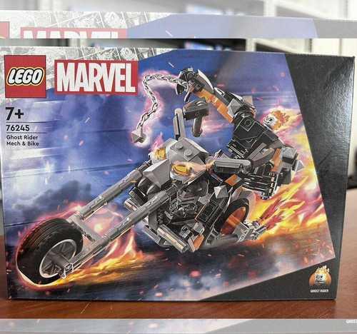 Lego DC Ghost Rider Mech and Bike 76245