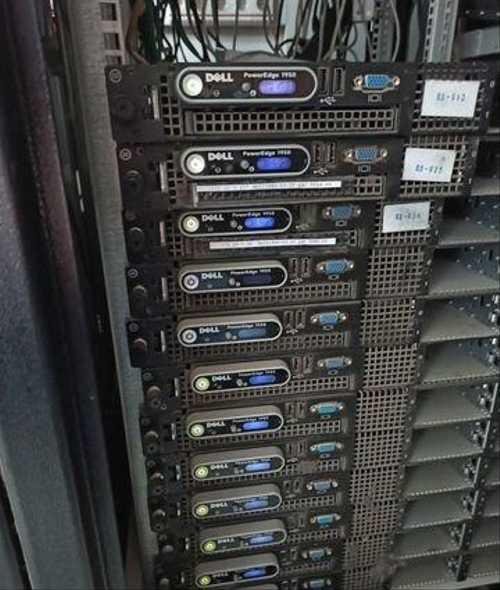 Серверы Dell 1950 в отл состоянии, остаток 40 шт