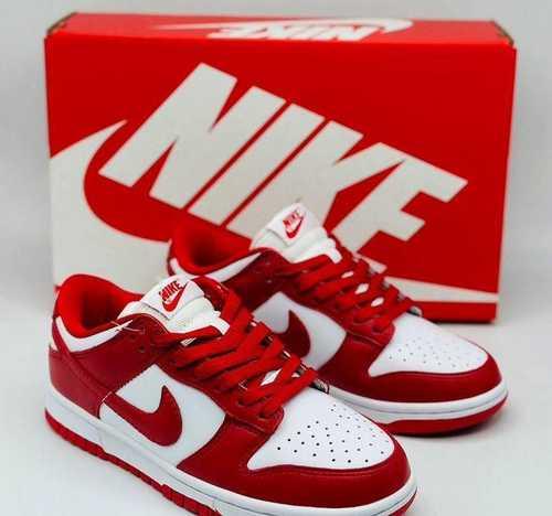 Кроссовки Nike sb dunk low red