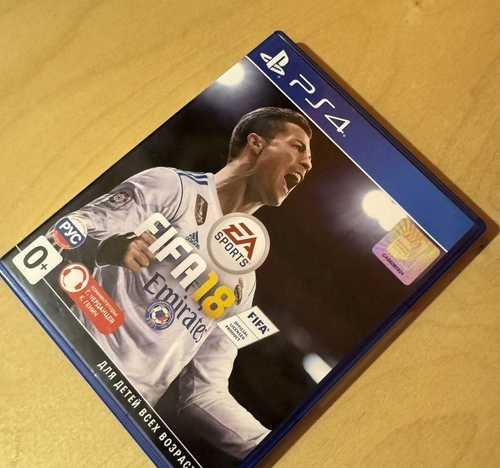 Диск fifa 18 на ps4