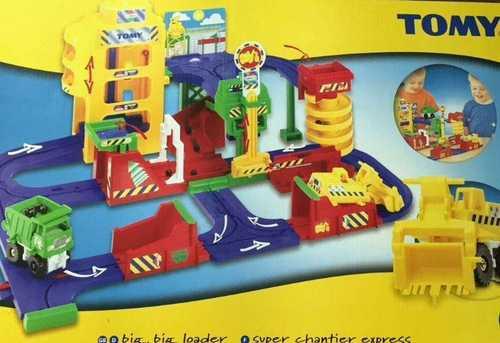 Детский строительный набор. Tomy big big loader