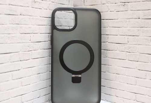 Чехол на iPhone 15 Plus MagSafe+Подставка