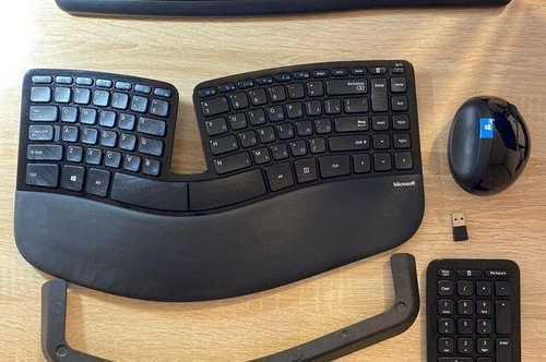 Комплект Microsoft Sculpt Ergonomic беспроводной