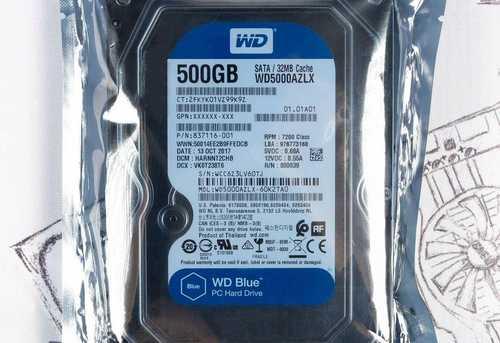 Жесткий диск WD Blue 500гб