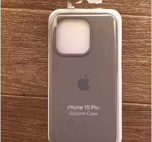 Силиконовый не оригинальный чехол iPhone 15 pro