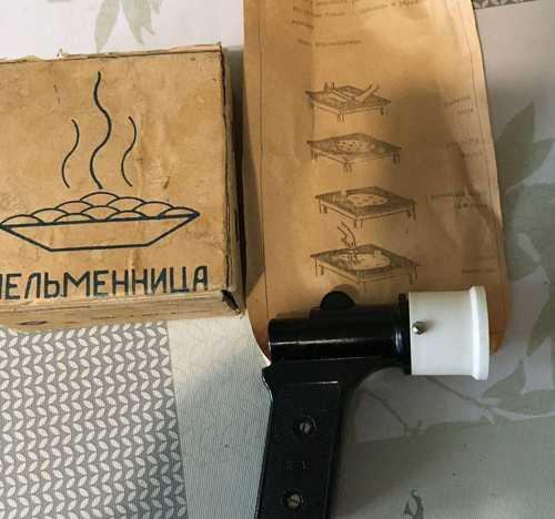 Пельменница пистолет для лепки СССР