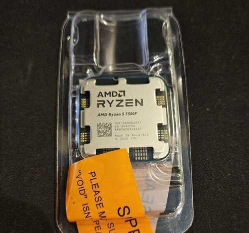 Процессор AMD Ryzen 5 7500F