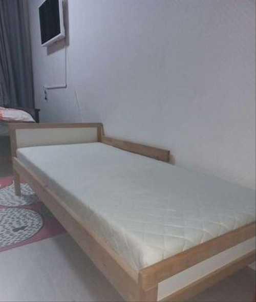 Кровать IKEA sniglar икеа 160х70,с матрасом vissa