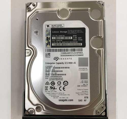 Жеский диск Lenovo 00WE790 SAS 8Tb