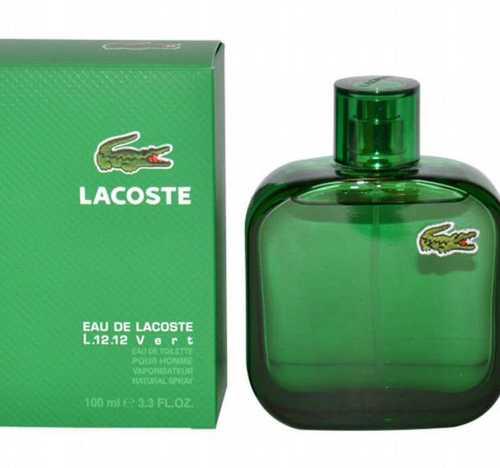 Туалетная вода мужская Lacoste 12.12 vert 100 мл Н