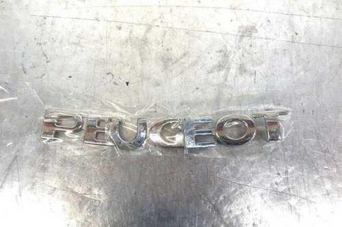Эмблема задняя Peugeot 206 2A/C 1998-2009
