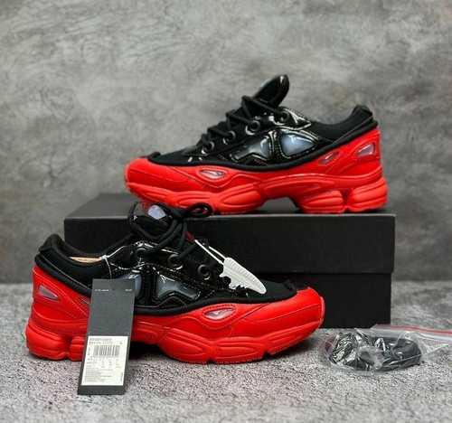 Adidas Raf Simons Ozweego 3 Core Black Scarlet