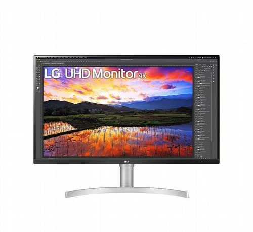 Монитор LG 31.5" 32UN650-W белый