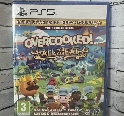 Игра для PS5 Overcooked ALL you can EAT