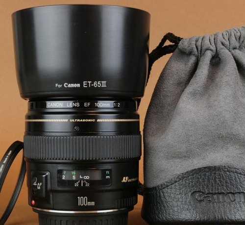 Canon EF 100mm f/2 USM (id 41002)
