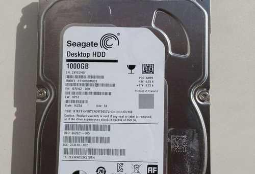 Жесткий диск Seagate 1 Tb