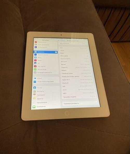 Планшет apple iPad 4 с симкартой