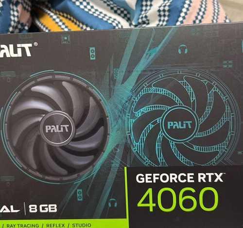 Видеокарта palit rtx4060 dual 8gb