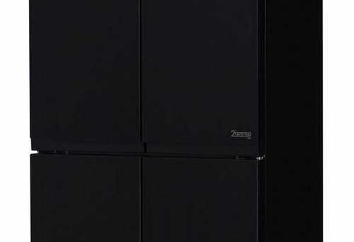 Холодильник Hyundai CM5005F (черное стекло) Новый