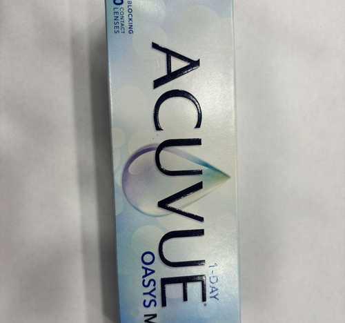 Линзы контактные Acuvue oasys MAX однодневные